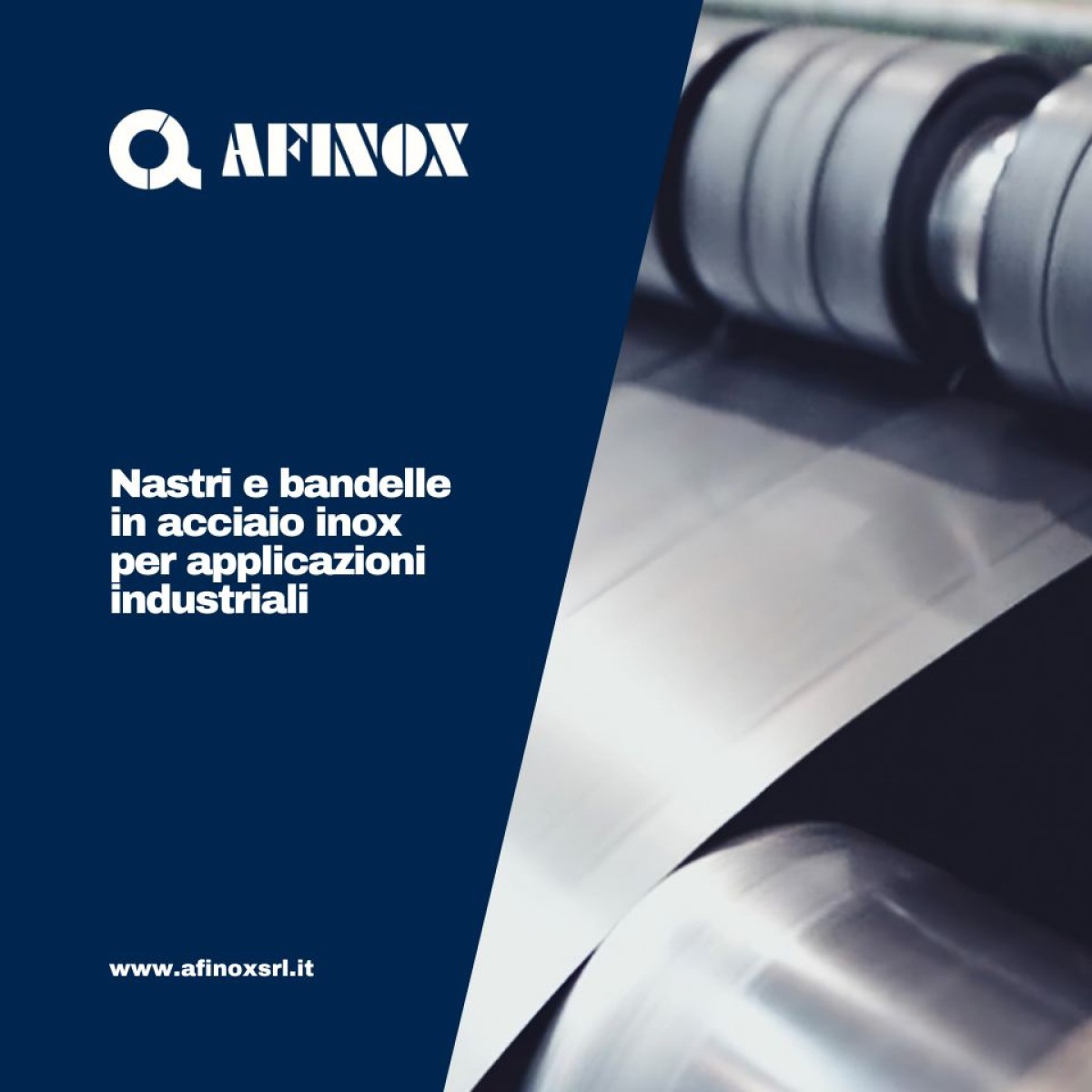 Nastri e bandelle in acciaio inox per applicazioni industriali